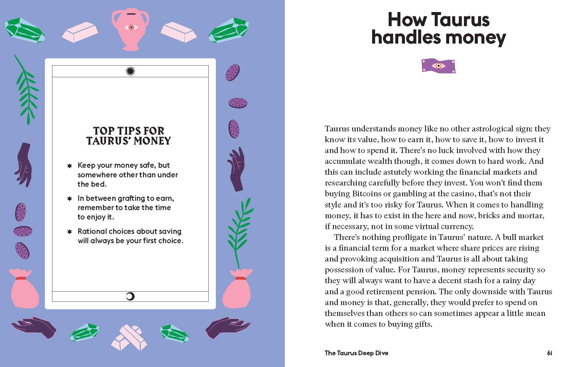 Taurus Book – Open Eye Crystals