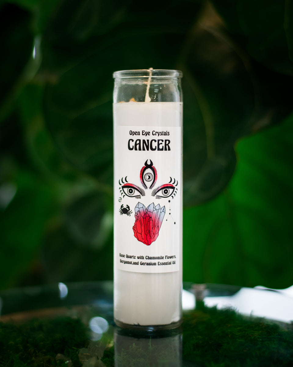 Cancer Candle – Open Eye Crystals